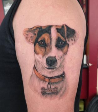 15 Jack Russell Tattoo Ideas - BuzzSharer.com