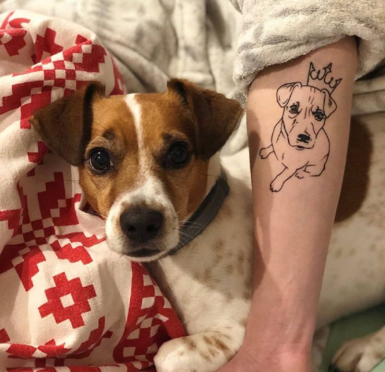 15 Jack Russell Tattoo Ideas - BuzzSharer.com