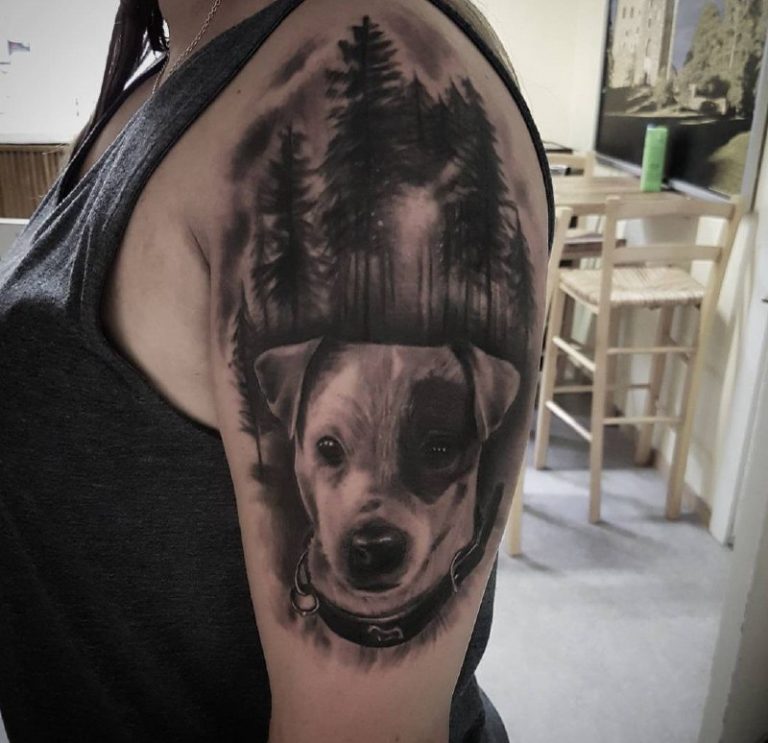 15 Jack Russell Tattoo Ideas - BuzzSharer.com